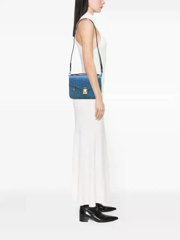 LOUIS VUITTON 2017 Pochette Metis Satchel - Blue