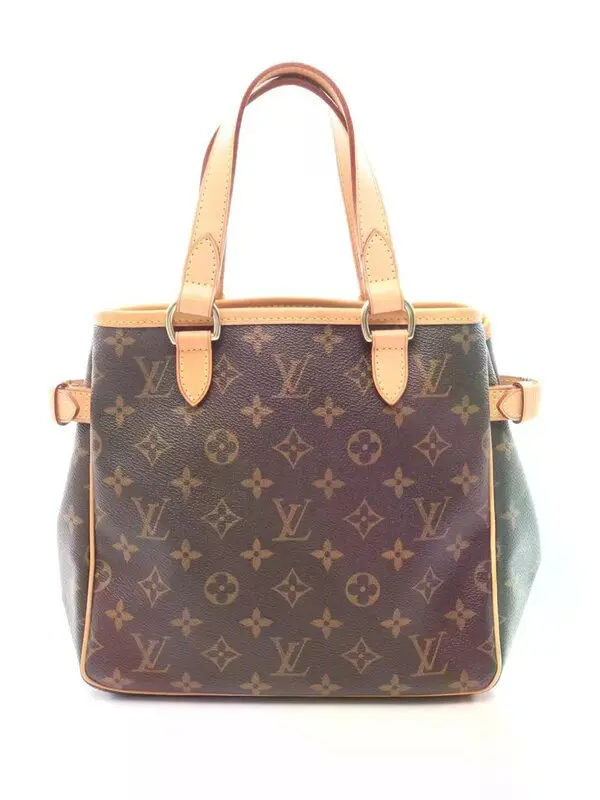 LOUIS VUITTON Monogram Vertical Batignolles Pm Handbag - Brown