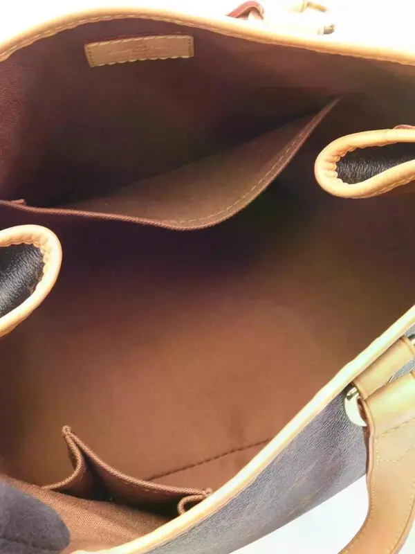 LOUIS VUITTON Monogram Vertical Batignolles Pm Handbag - Brown