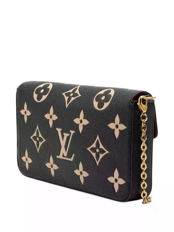 LOUIS VUITTON Pochette Felicie Bag - Black