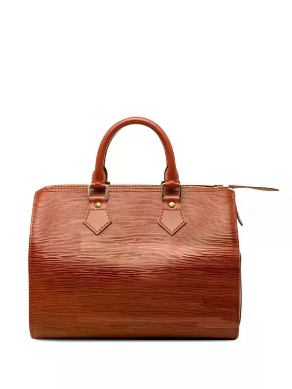 LOUIS VUITTON Epi Speedy 25 Boston Bag - Brown