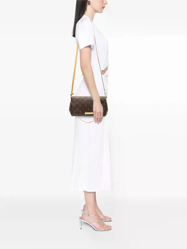LOUIS VUITTON Monogram Favorite Mm Satchel