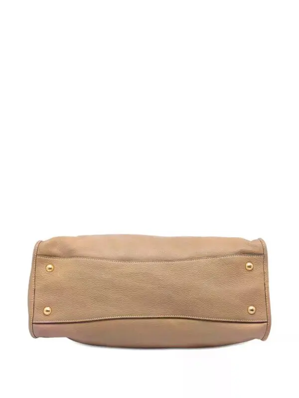 Prada Vitello Daino Zip Top Satchel