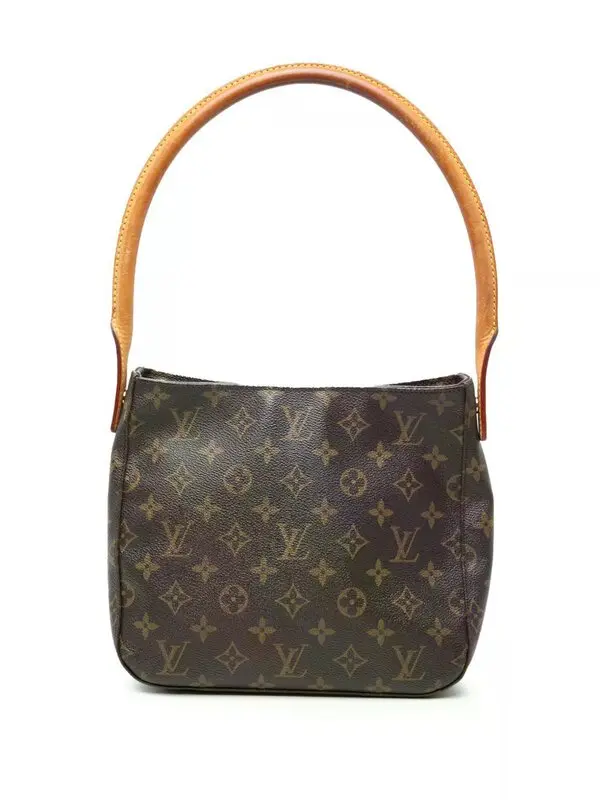 LOUIS VUITTON Monogram Looping Mm Shoulder Bag - Brown