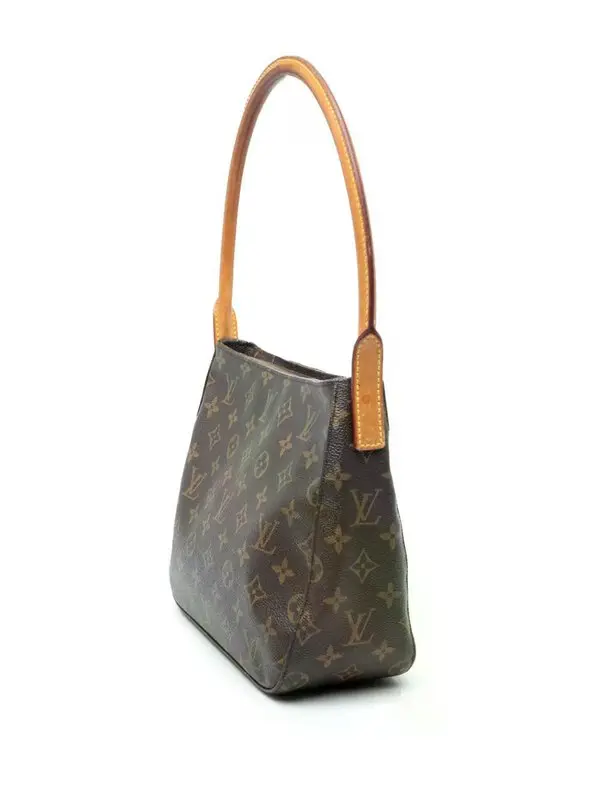 LOUIS VUITTON Monogram Looping Mm Shoulder Bag - Brown
