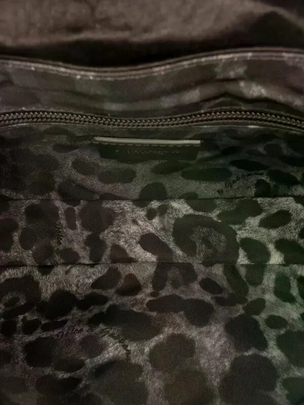 Dolce & Gabbana Nylon Logo Plaque Messenger Bag