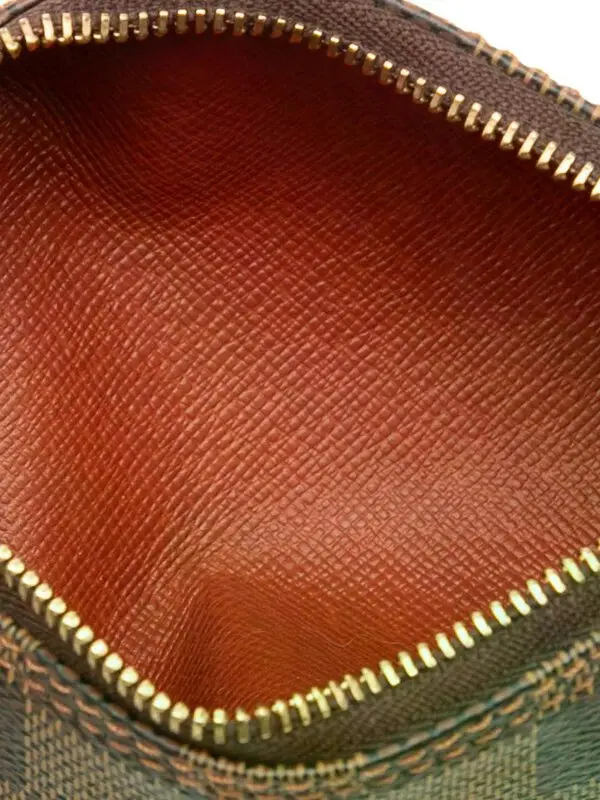 LOUIS VUITTON Damier Ebene Papillon Pochette Handbag