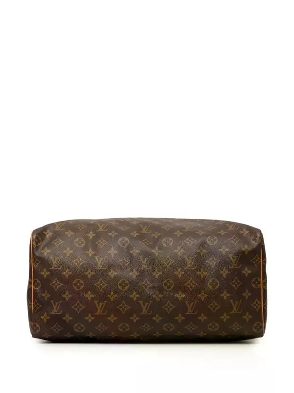 LOUIS VUITTON Monogram Speedy 40 Boston Bag - Brown
