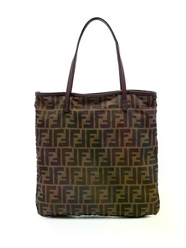 Fendi Zucca Canvas Tote Bag