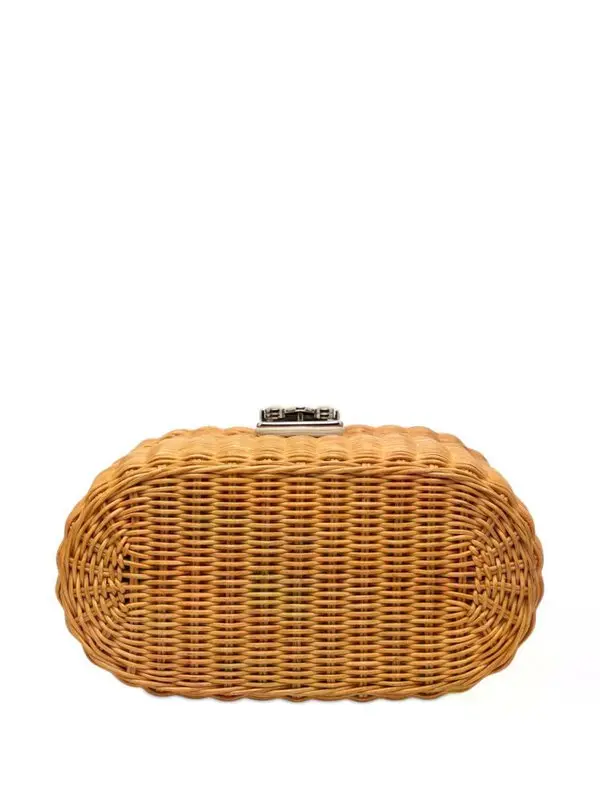 Miu Miu Wicker Top Handle Satchel