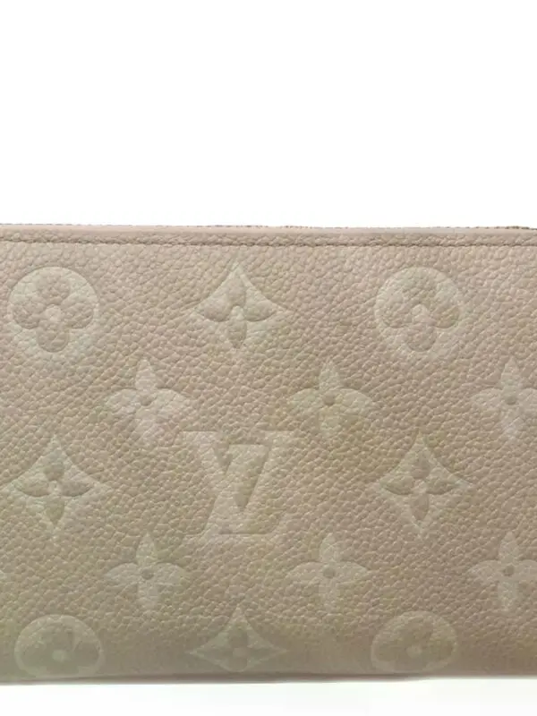 LOUIS VUITTON 2021-2026 Bicolor Monogram Empreinte Zippy Wallet Long Wallets - Pink