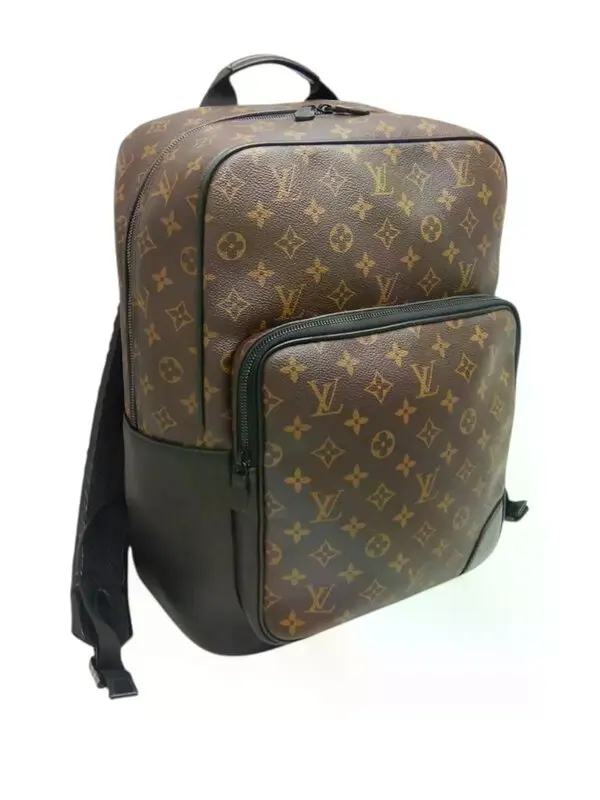 LOUIS VUITTON Monogram Macassar Dean Backpack
