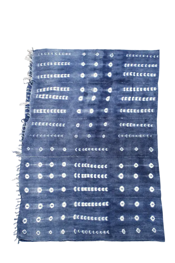 Botanical Boys Blue / White Indigo Cloth Twenty One Three - Blue/white