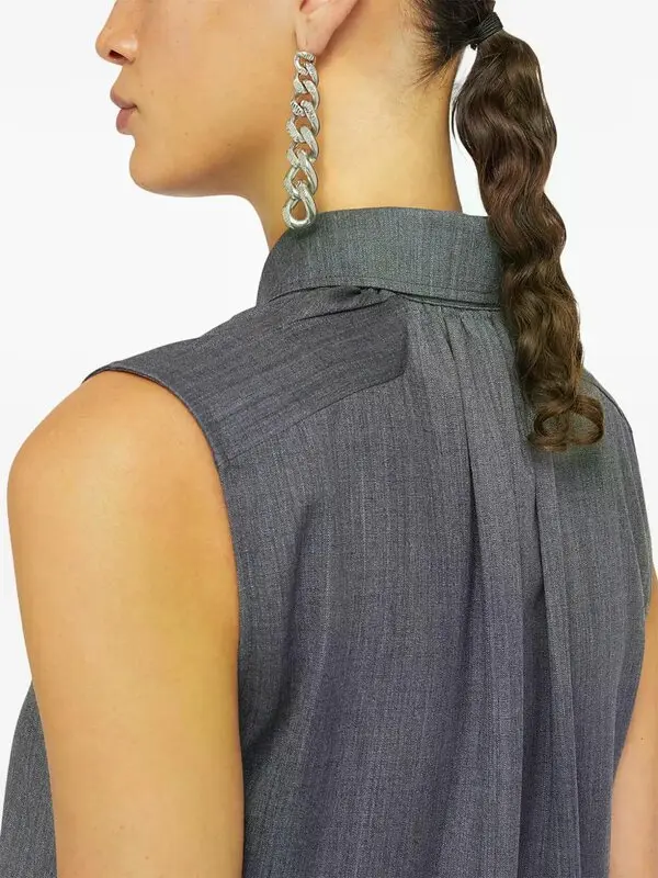 JIL SANDER Wool Midi Dress