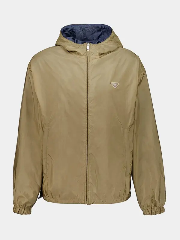 Prada Reversible Re-nylon Jacket - Brown
