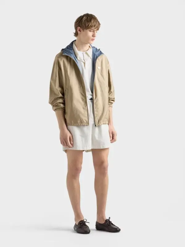 Prada Reversible Re-nylon Jacket - Brown