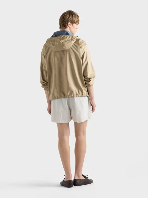 Prada Reversible Re-nylon Jacket - Brown