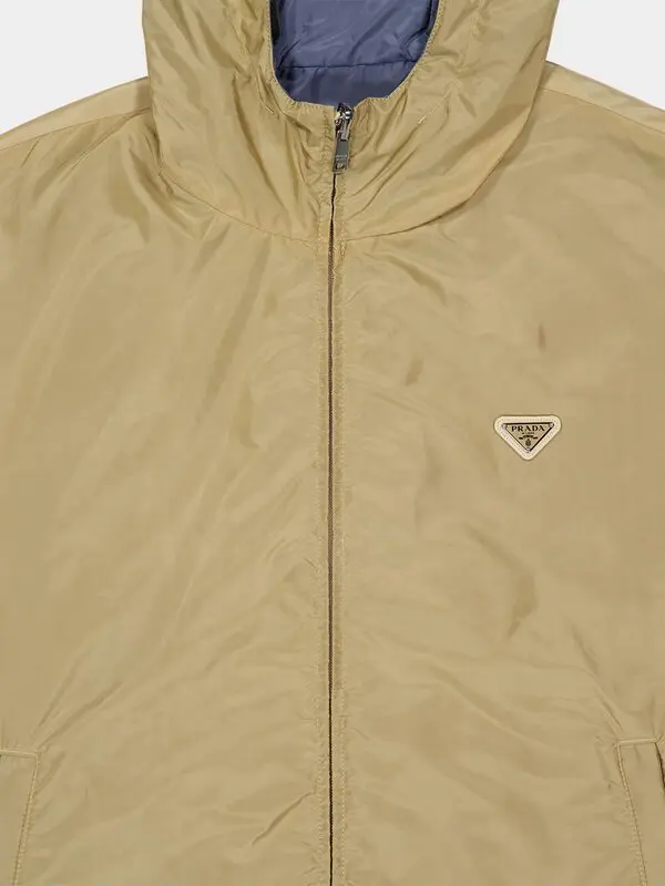 Prada Reversible Re-nylon Jacket - Brown