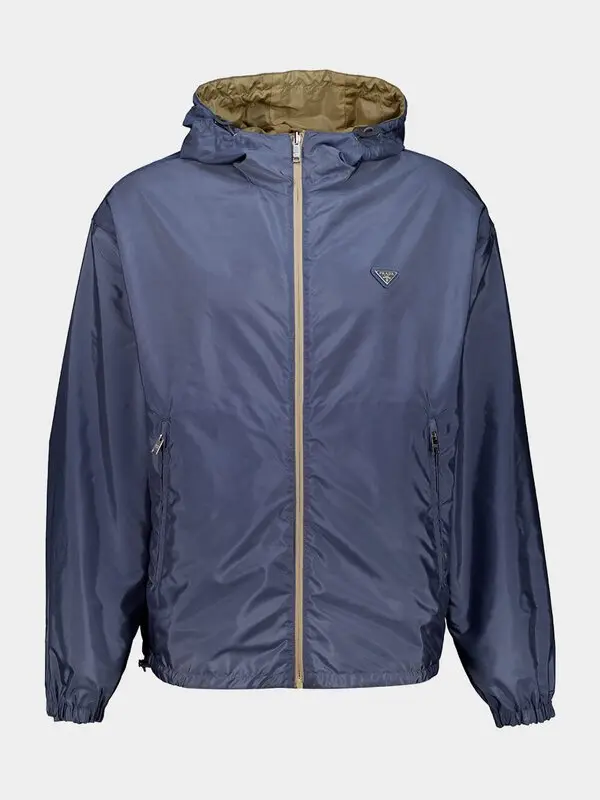 Prada Reversible Re-nylon Jacket - Brown