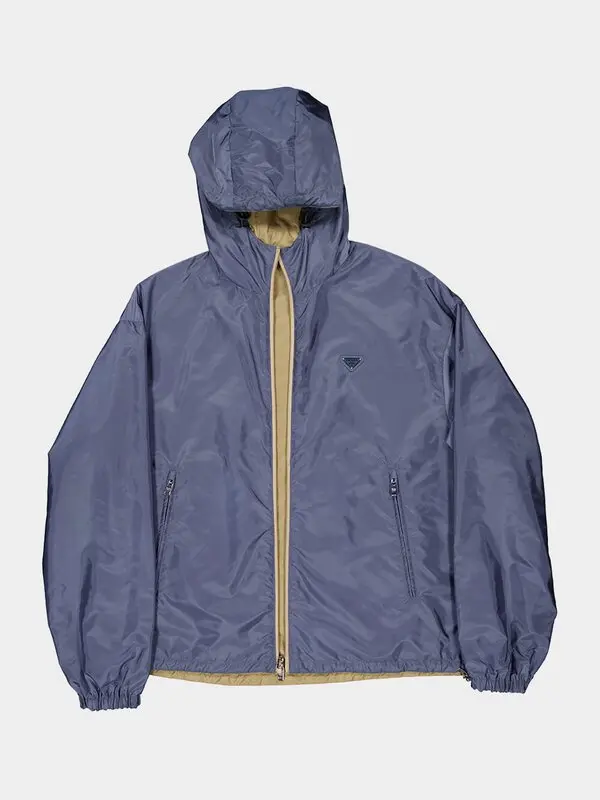Prada Reversible Re-nylon Jacket - Brown