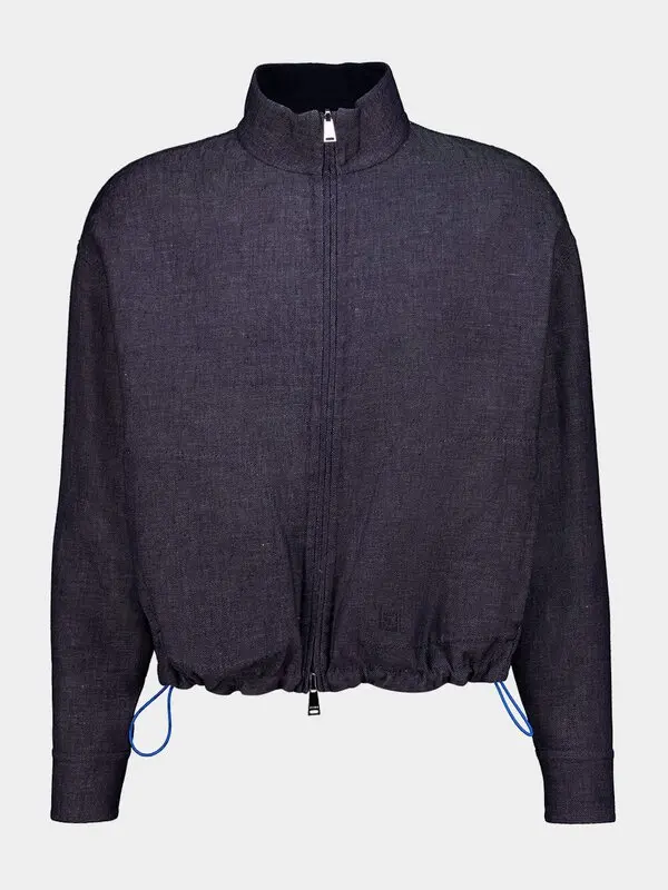 Fendi Reversible Denim Blouson - Blue