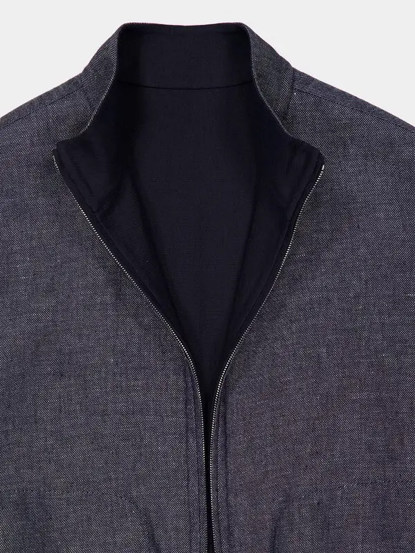 Fendi Reversible Denim Blouson - Blue