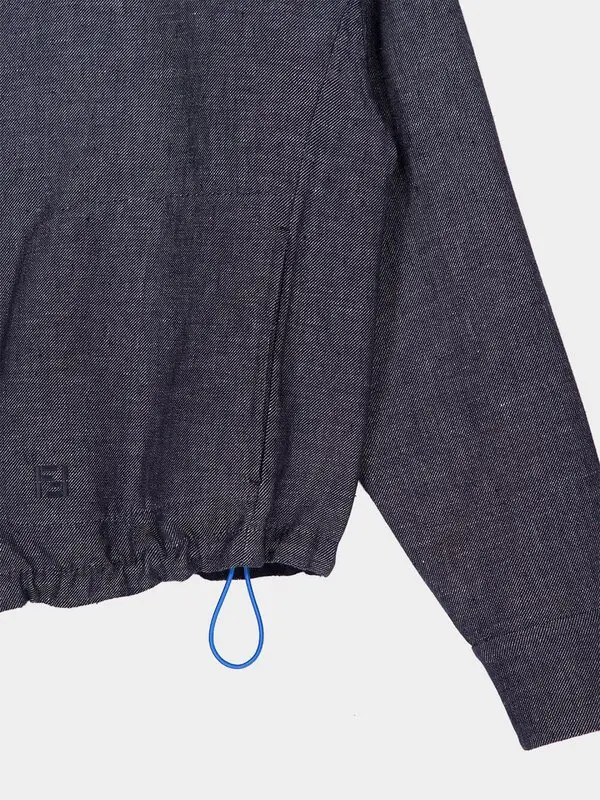 Fendi Reversible Denim Blouson - Blue