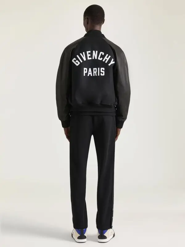 Givenchy Logo Paris Bomber Jacket