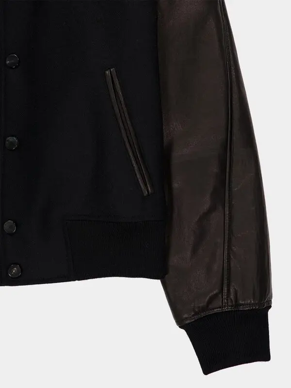 Givenchy Logo Paris Bomber Jacket