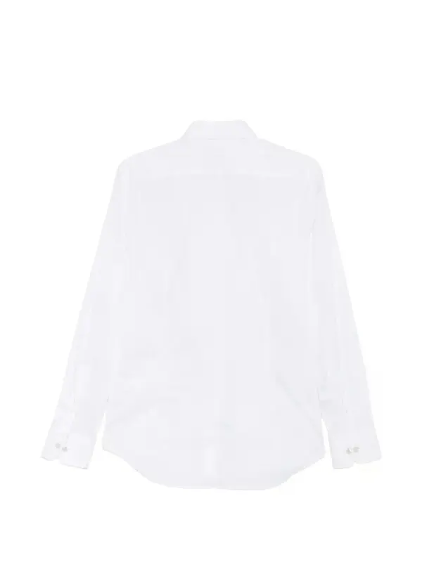 ALESSANDRO GHERARDI Concealed-placket Spread-collar Shirt