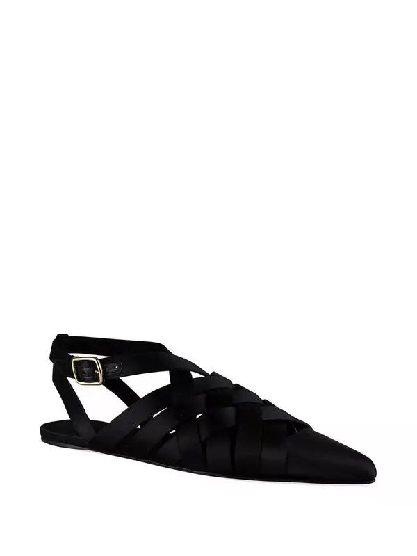 Loro Piana Silene Criss-cross Pumps