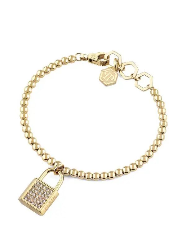 Philipp Plein Valentine Padlock-charm Bracelet