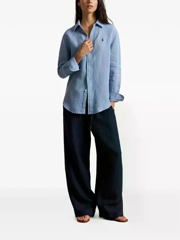 Polo Ralph Lauren Embroidered Linen Shirt