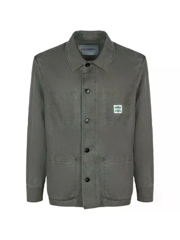 Closed Logo-patch Multi-pocket Shirt Jacket