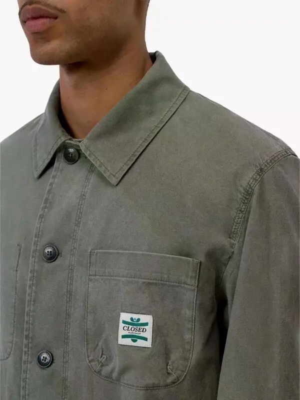 Closed Logo-patch Multi-pocket Shirt Jacket