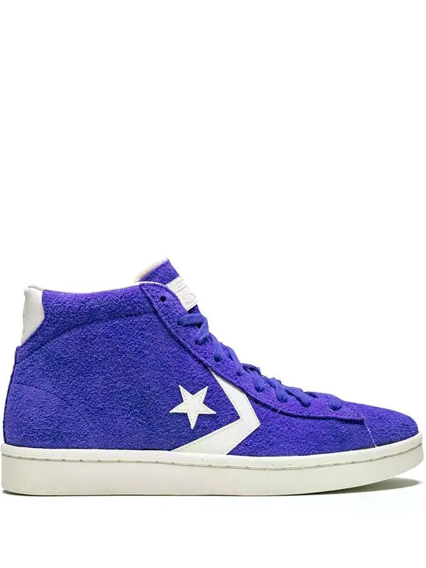 CONVERSE Pro Leather 76 Mid "candy Grape" Heritage Suede Pack - Blue