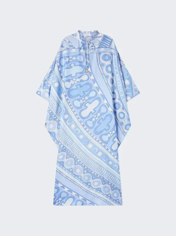 Emilio Pucci Soleil Print Silk Kaftan