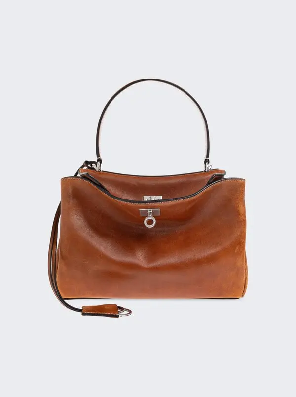 Balenciaga Small Rodeo Top Handle Bag - Brown