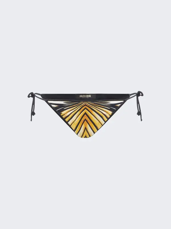 Roberto Cavalli Printed Bikini Bottom - Yellow
