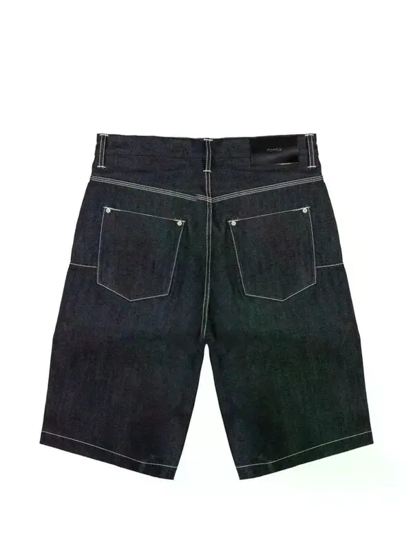 PURPLE BRAND Contrast Stitch Denim Shorts