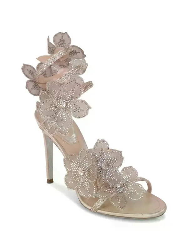 Rene Caovilla Embellished Stiletto Sandals