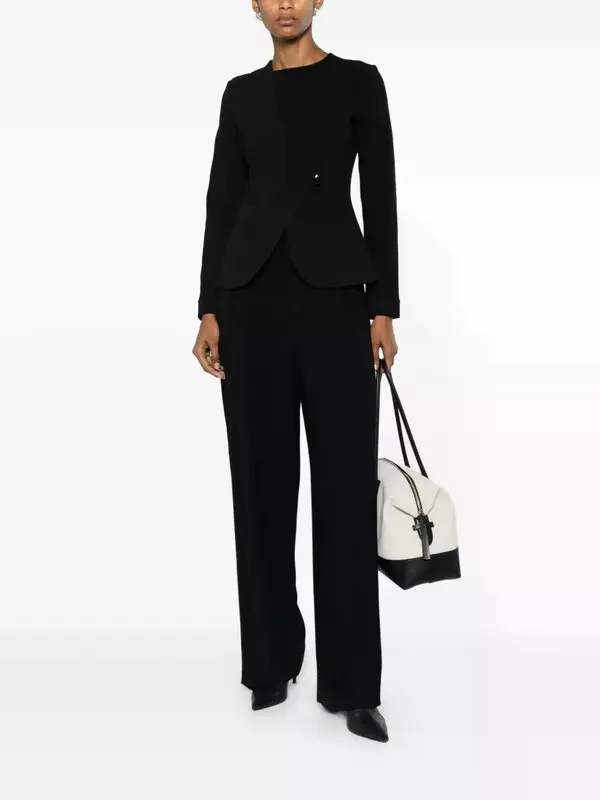 Emporio Armani Asymmetrical Front Jacket