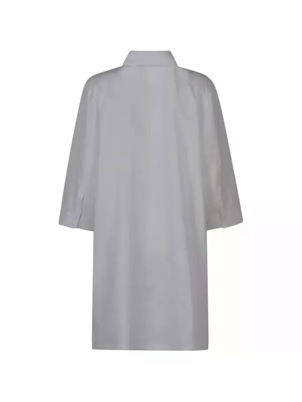 Peserico Embellished Pocket Three-quarter Sleeve Shirt