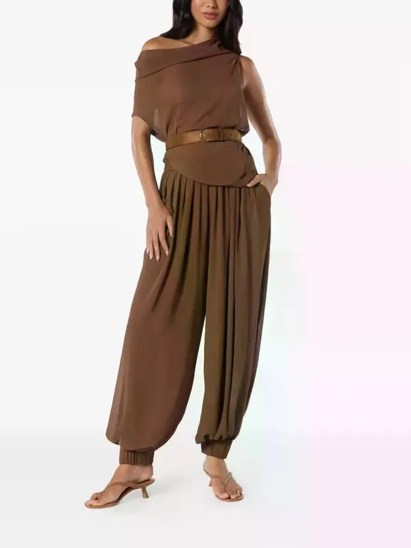 NICHOLAS Asymmetric Twisted Blouse