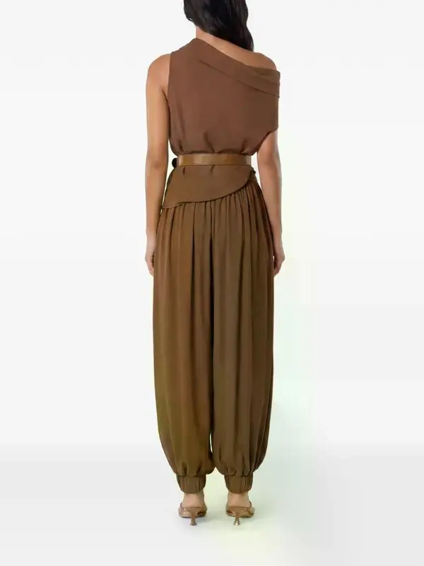 NICHOLAS Asymmetric Twisted Blouse