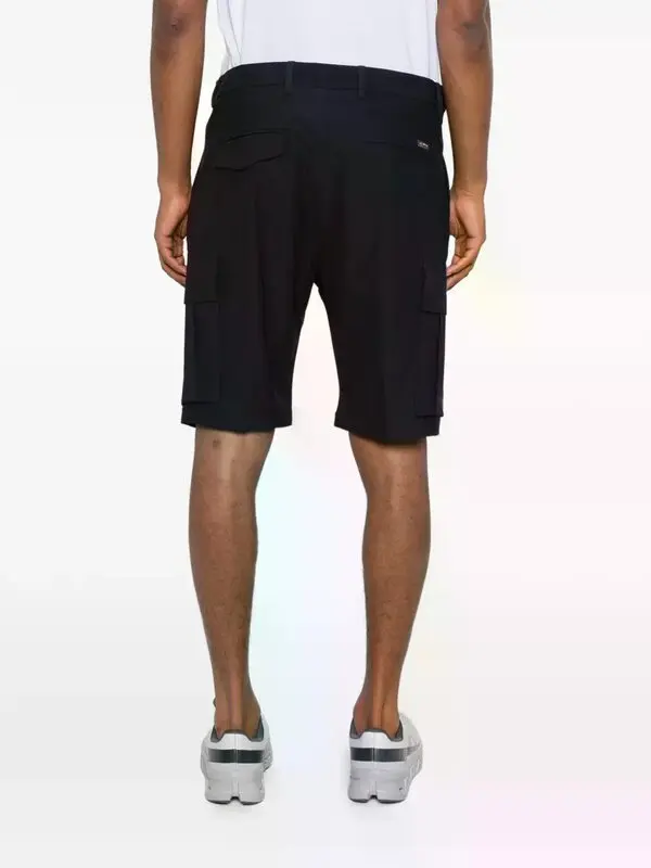 LES HOMMES Pleated Cargo Shorts
