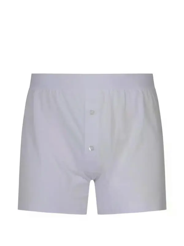 Comme Des Garçons Button-front Boxer Briefs - White