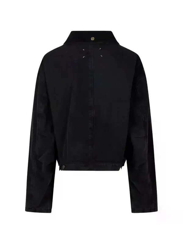 MAISON MARGIELA Four-stitch Denim Jacket - Black