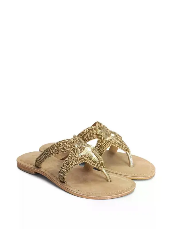 FUSION Embellished Thong Sandals