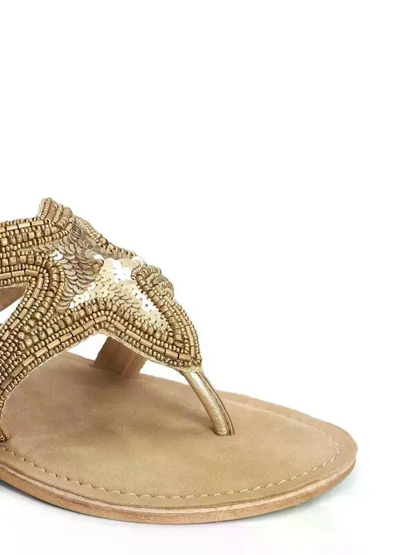 FUSION Embellished Thong Sandals